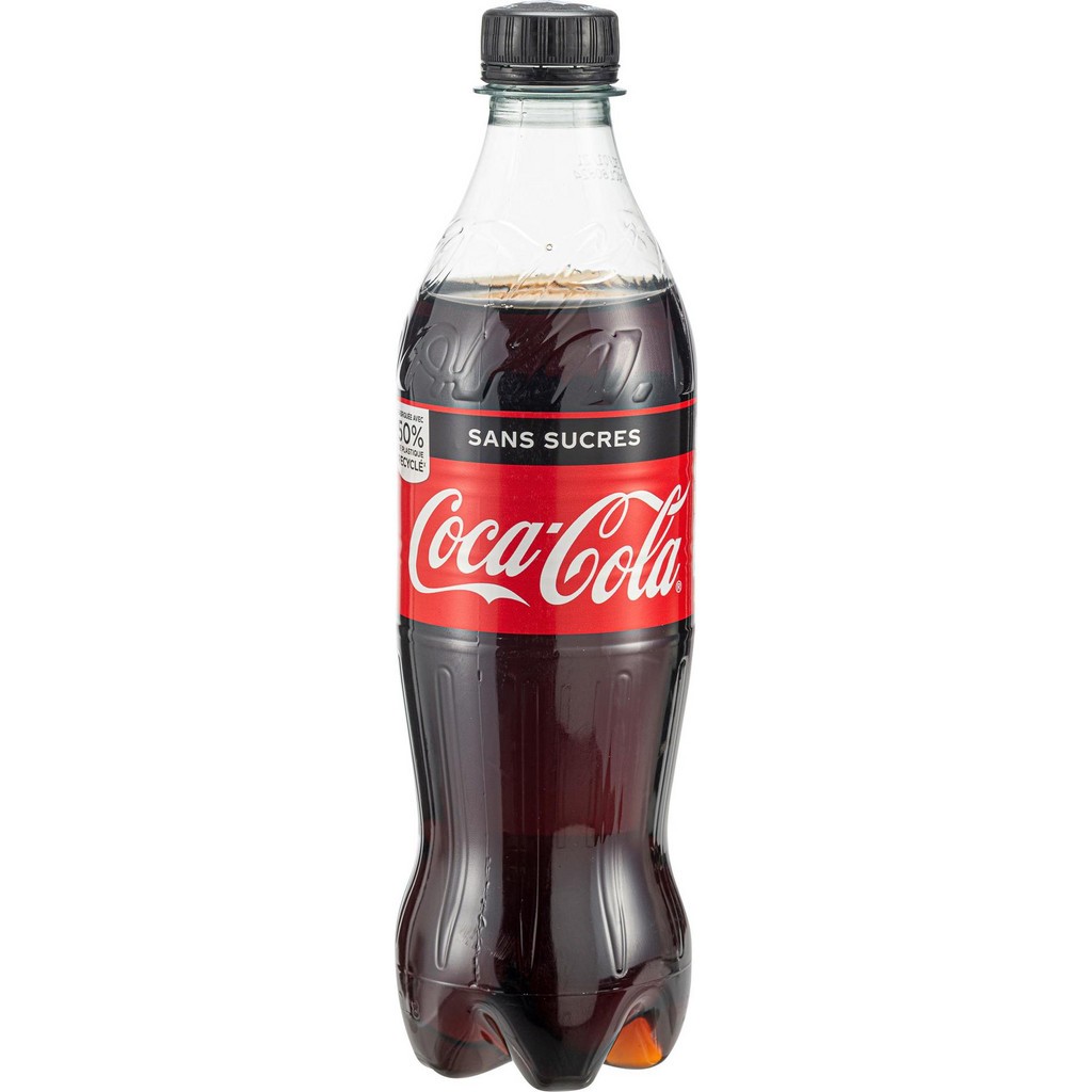 Coca-Cola cola sans sucres 50cl (pack de 4) - discount.selfdrinks.com